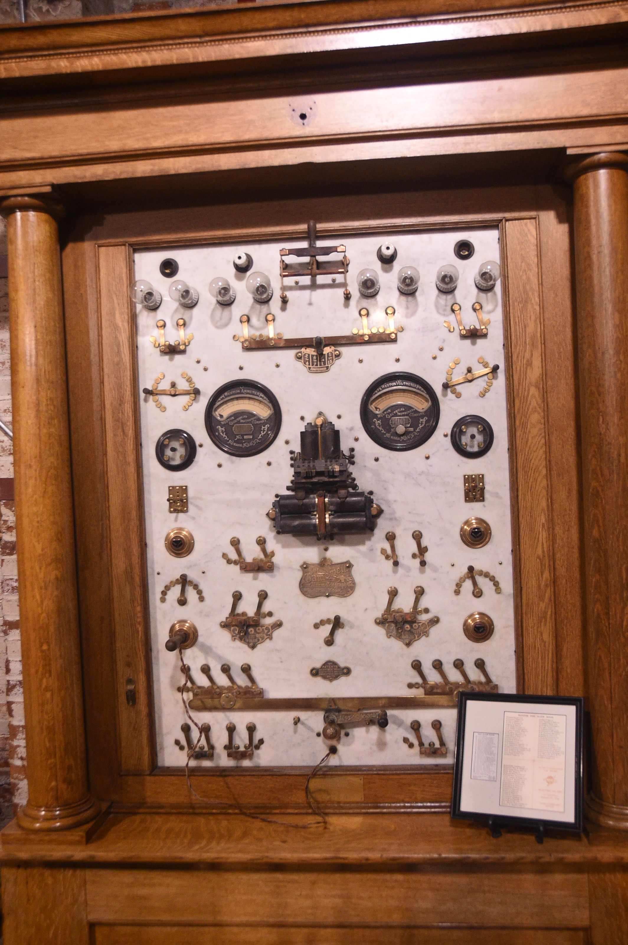 1911 Gamewell Panel – Greater Hanover Area Fire Museum