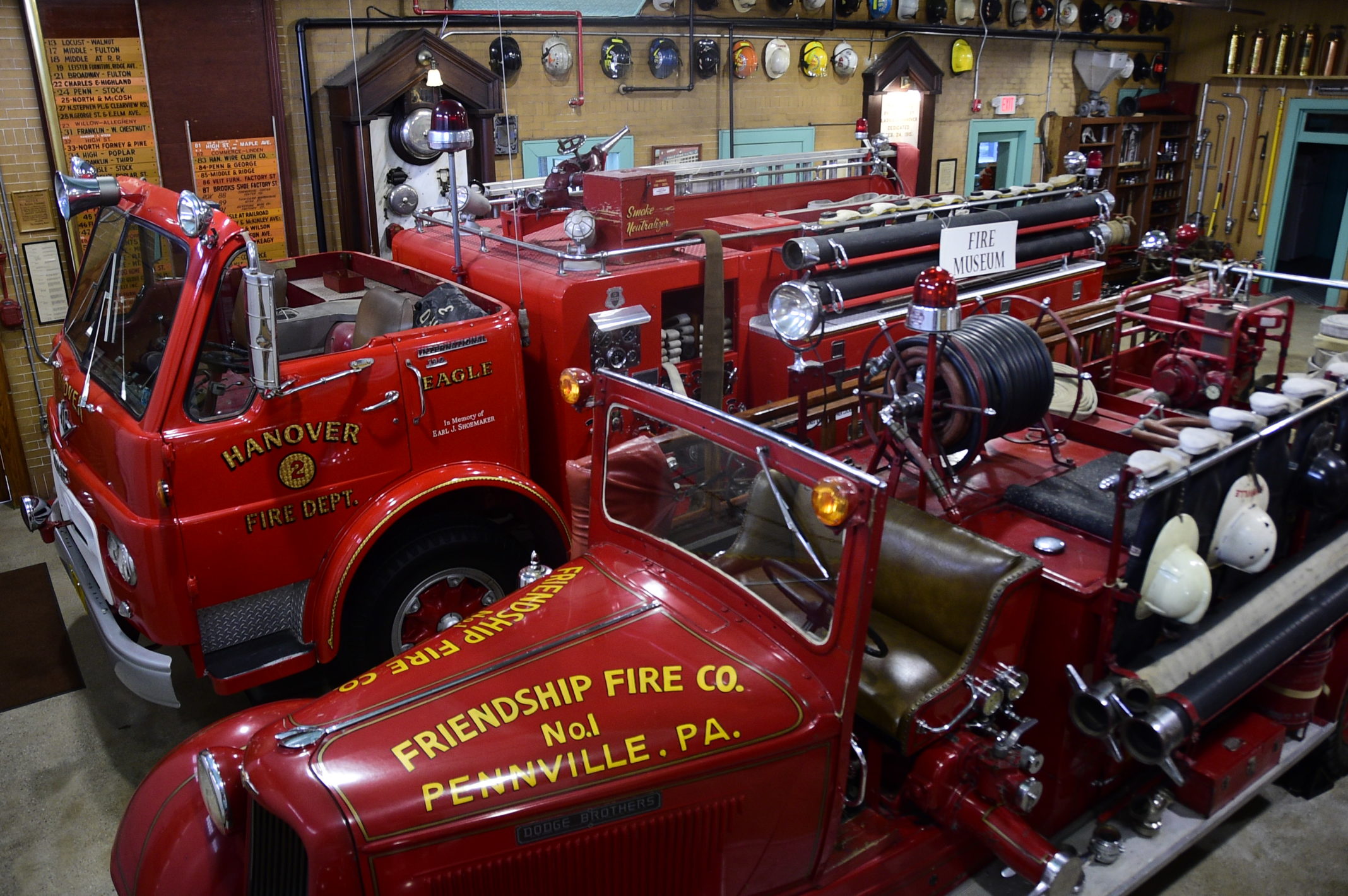 Apparatus On Display – Greater Hanover Area Fire Museum