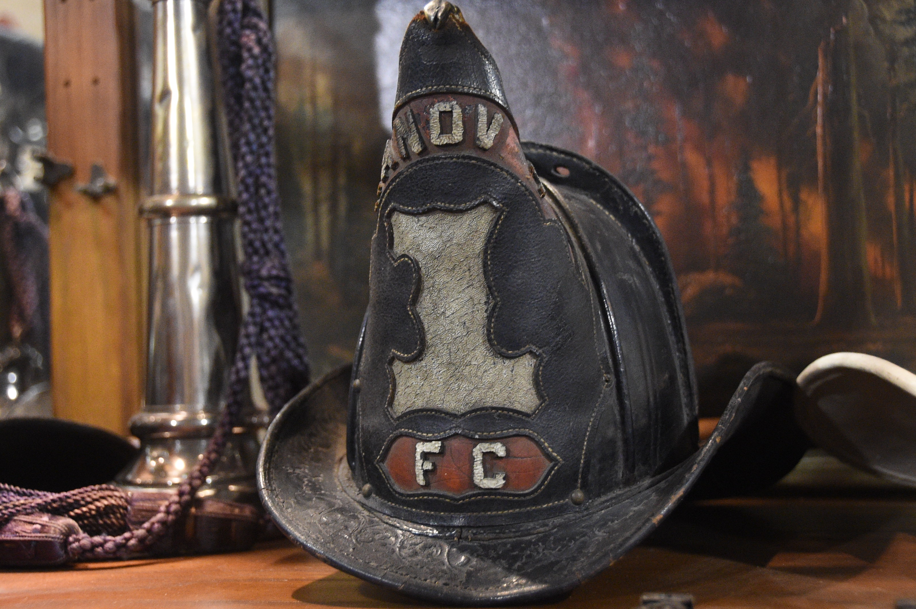 Hanover FIre Co #1 helmet – Greater Hanover Area Fire Museum